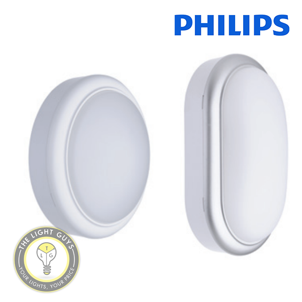 PHILIPS LED Bulkhead 15W 4000K Round | Oval — The Light Guys