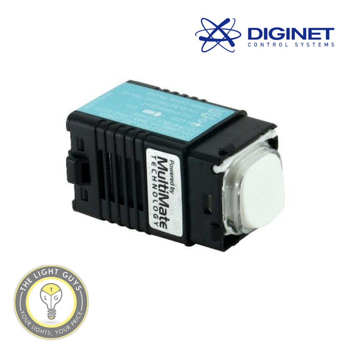 DIGINET LEDSmart Push Button Dimmer with built in on/off switch and mu ...