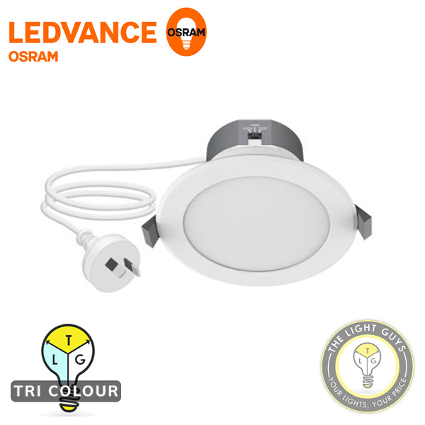 OSRAM LEDVANCE Superstar Downlight 7.5W 240V Tri Colour 3K/4K/5K 92mmØ ...