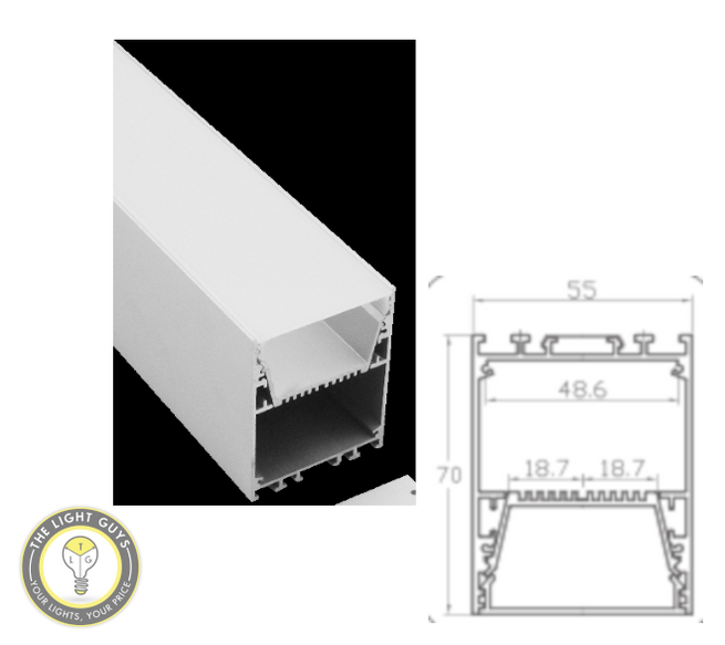 LED CHANNEL, EXTRUSIONS & PROFILES — The Light Guys